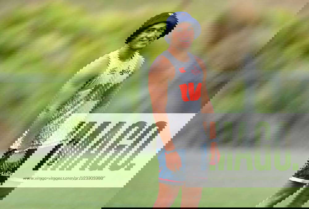 SUPER RUGBY REDS TRAINING, Kalani Thomas is seen during a Queensland ...