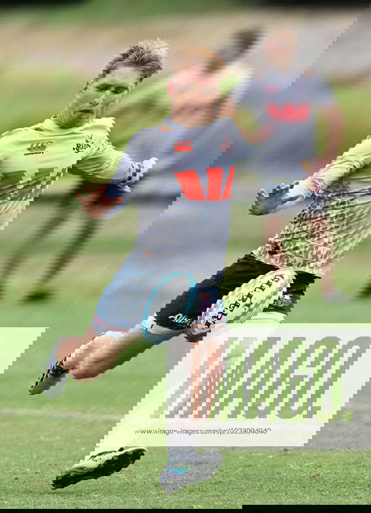 SUPER RUGBY REDS TRAINING, Tate McDermott in action during a Queensland ...