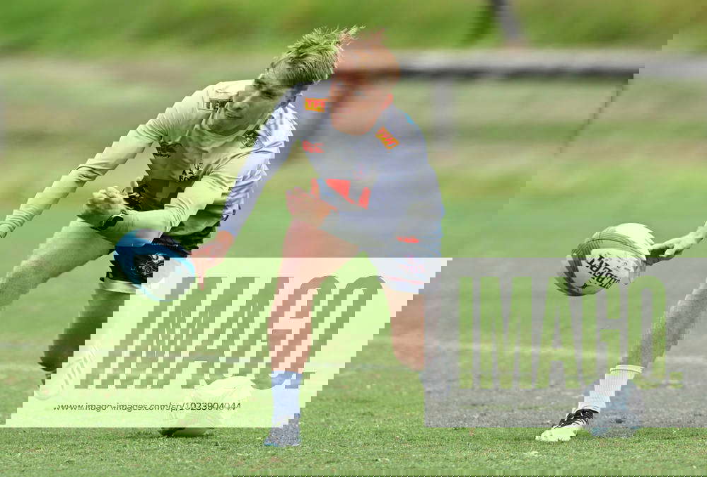 SUPER RUGBY REDS TRAINING, Tate McDermott in action during a Queensland ...