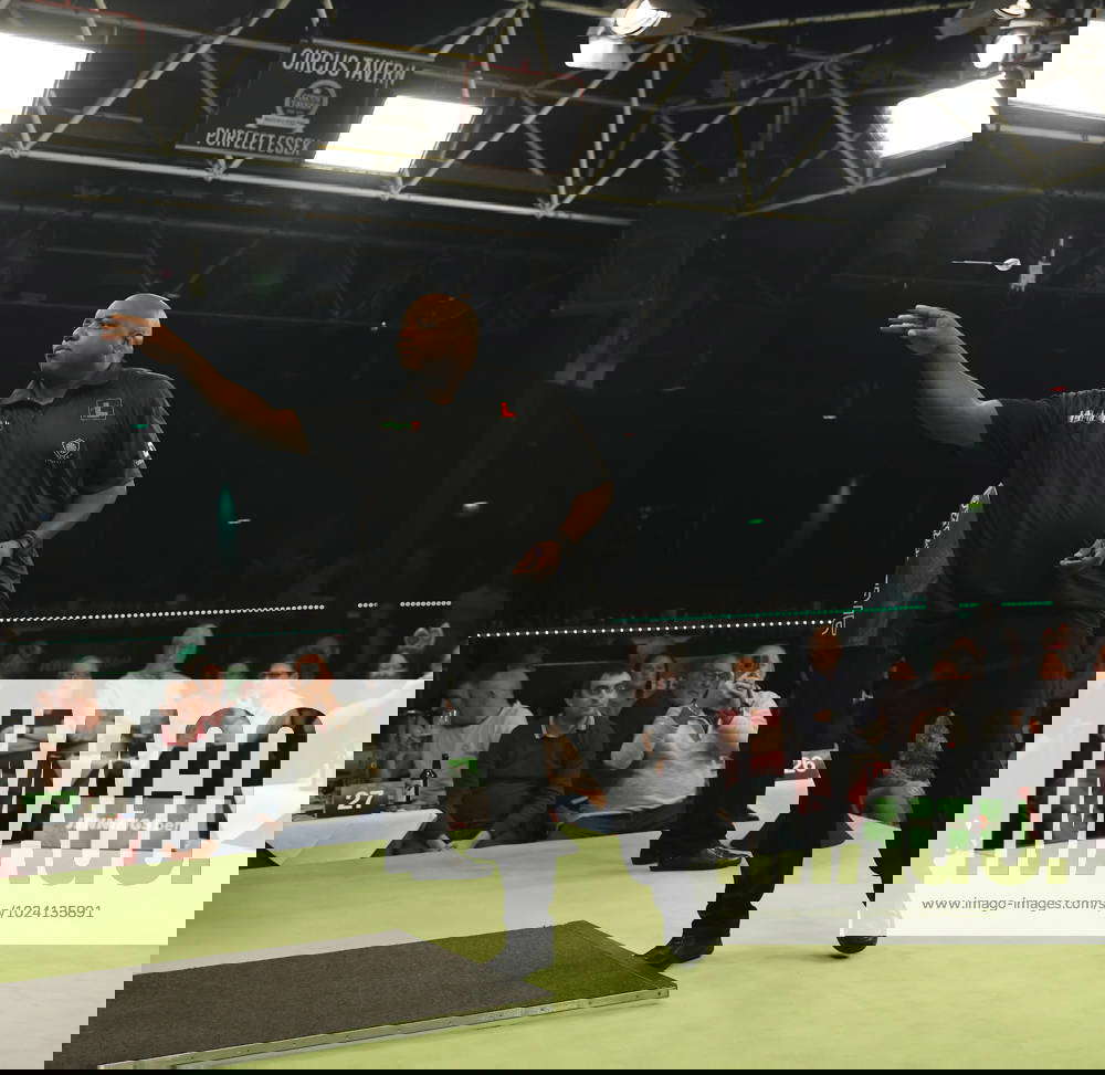 World Senior Darts Championship 2023 Leonard Gates during the World ...