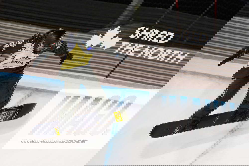 February 10, 2023, Calgary, Alberta, Canada: Ruka Hirano lands a jump ...