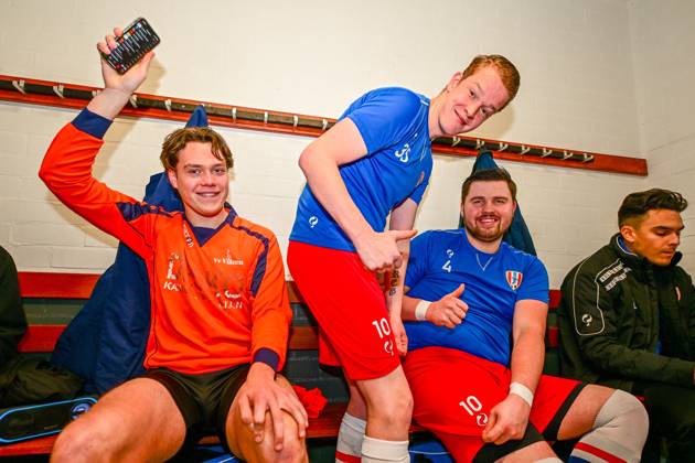 VIANEN, 11-02-2023, Sportpark Blankensteijn. VV Vianen Tik Tok ...