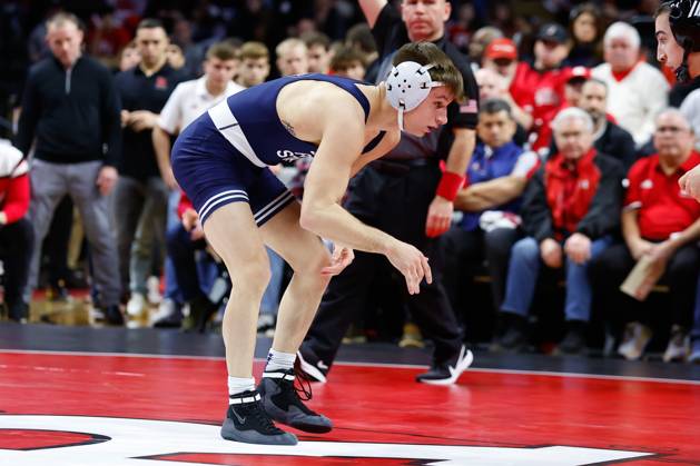 PISCATAWAY, NJ - FEBRUARY 10: Gary Steen of the Penn State Nittany ...