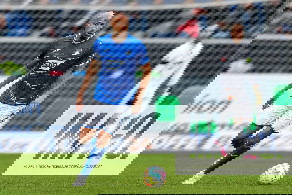 John Anthony Brooks Hoffenheim, 23 , on the ball, crop, full body ...