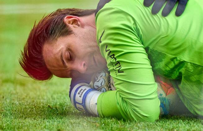 Manuel Riemann, goalkeeper BO 1 in the match FC BAYERN MUENCHEN - VFL ...
