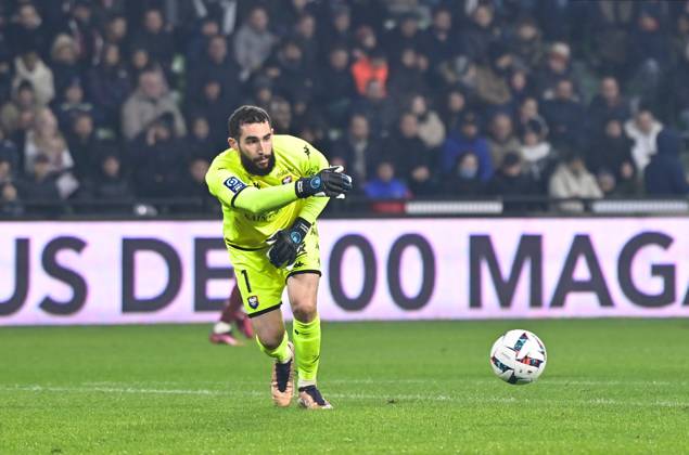Anthony Mandrea ( 1 - Caen ) - FOOTBALL : Metz vs Caen - Ligue 2 - 13 ...