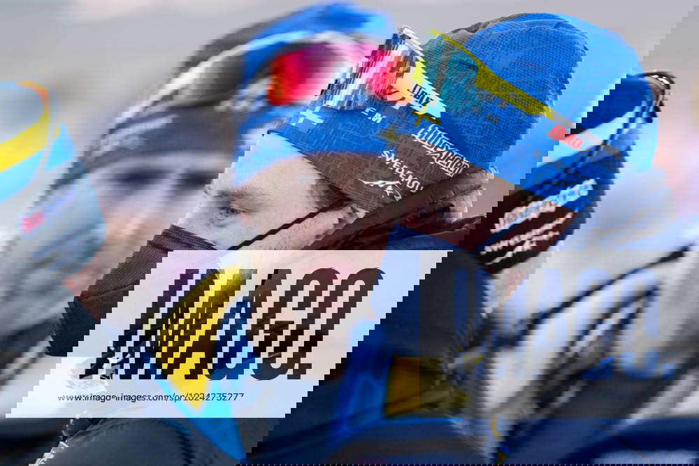 230214 Jesper Nelin of Sweden after Mens 20 km Individual Competition ...