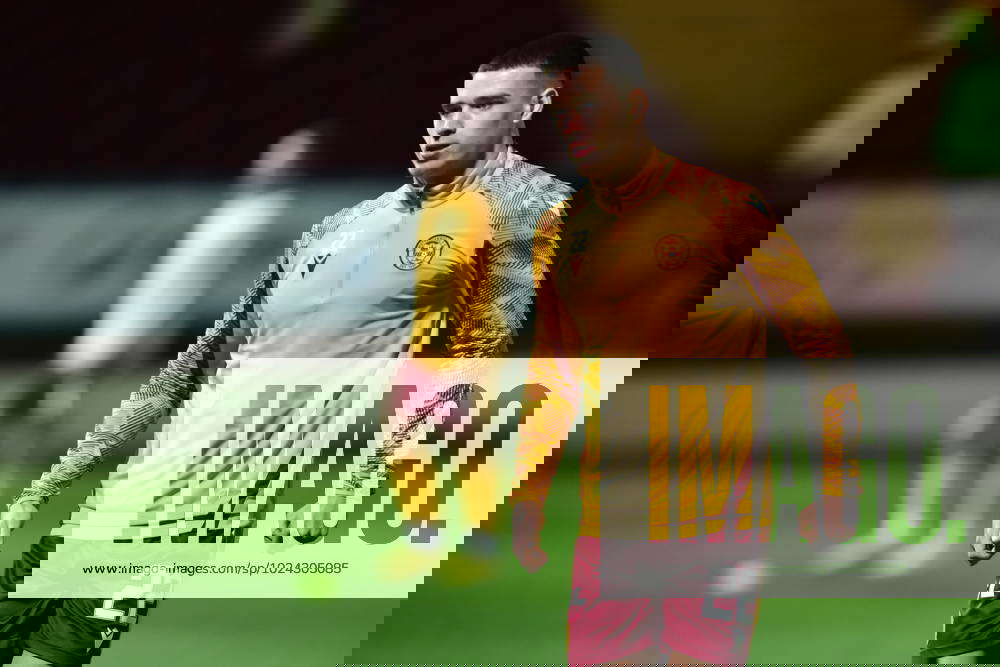 Motherwell v St Mirren cinch Premiership Max Johnston of Motherwell pre ...