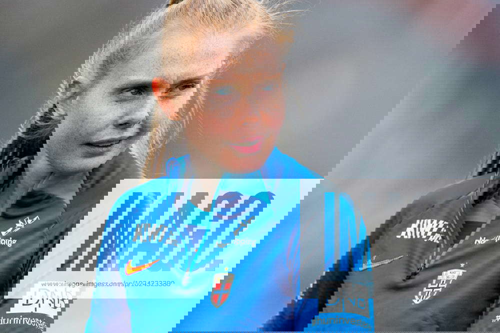 230216 Malin Brenn of the Norwegian womens national football team ...