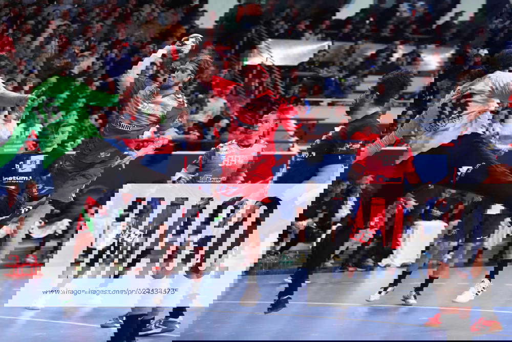 Ante Kuduz (CS Dinamo Bucuresti) HANDBALL : Paris Saint-Germain HB vs ...