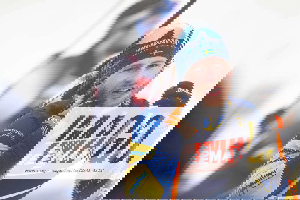 230217 Peppe Femling of Sweden at a training session during the IBU ...