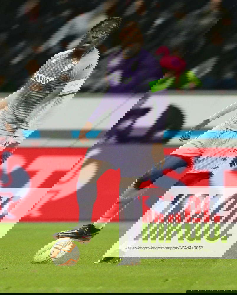 Axel Disasi of AS Monaco during the UEFA Europa League, Play-off, 1st ...