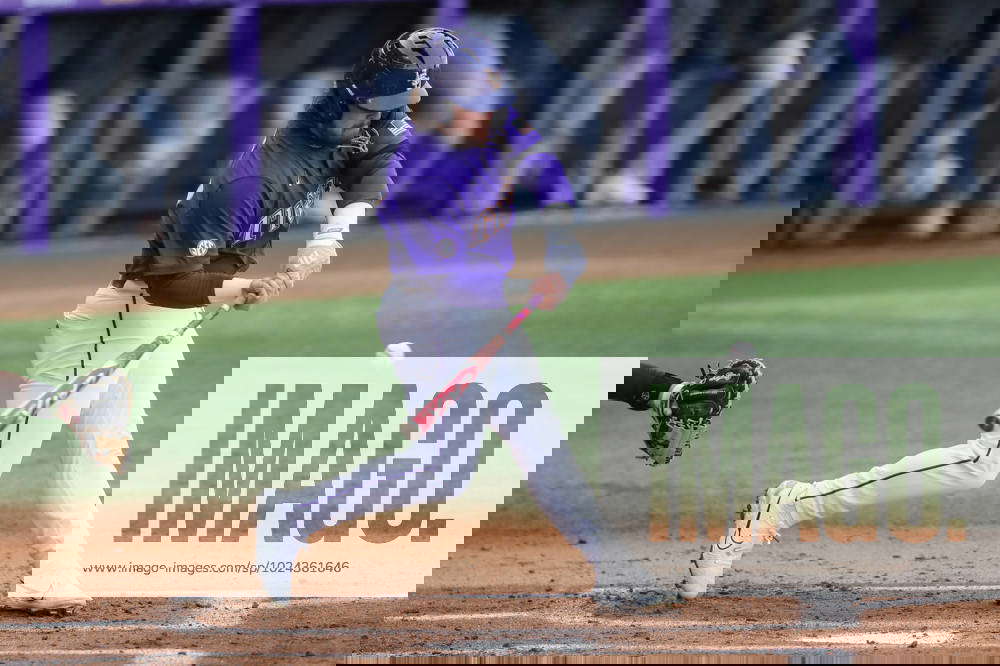 February 17, 2023: LSU s Tommy White (47) delivers a hit during NCAA ...