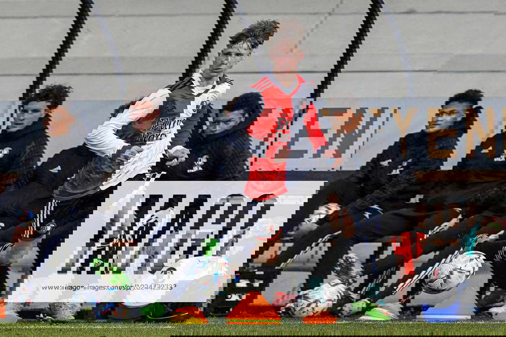 Varkenoord: Feyenoord O17 - ADO O17 Rotterdam - Zino Sneijer during the ...