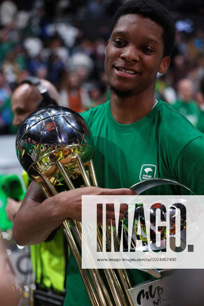 February 19, 2023, Badalona, Spain: Tyson Carter of Unicaja Malaga ...