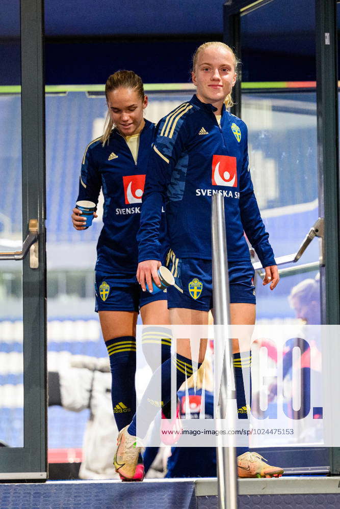 230220 Anna Sandberg and Hanna Lundkvist of the Swedish women s ...