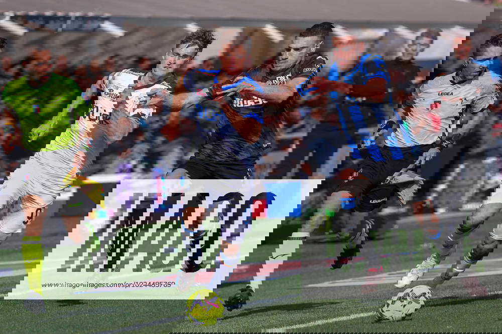 Serie A: ATALANTA VS LECCE Italy, Bergamo, feb 23 2023: Lorenzo Colombo ...