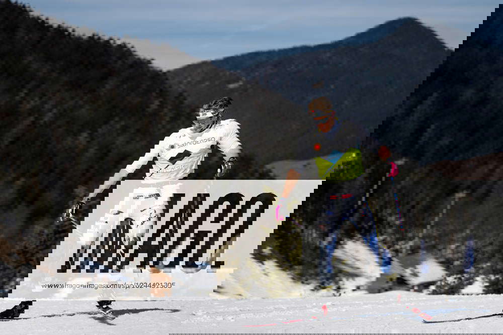 230221 Edvin Anger of Sweden at a cross country training session ahead ...