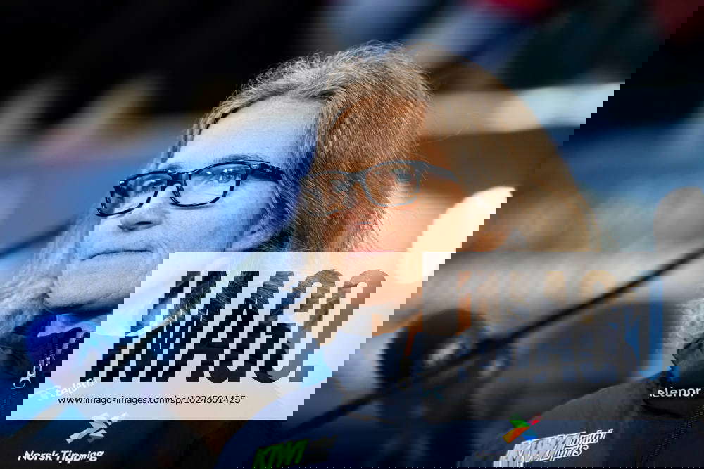 230221 Head coach Hege Riise of Norway ahead of the international ...