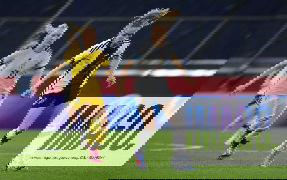 Kathrin Hendrich Germany , re , against Stina Blackstenius Sweden 21 02 ...