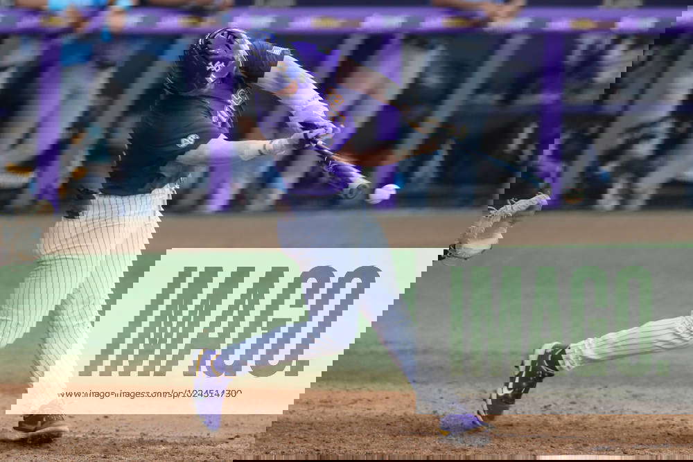 February 21, 2023: LSU s Jared Jones (22) looks for a hit during NCAA ...