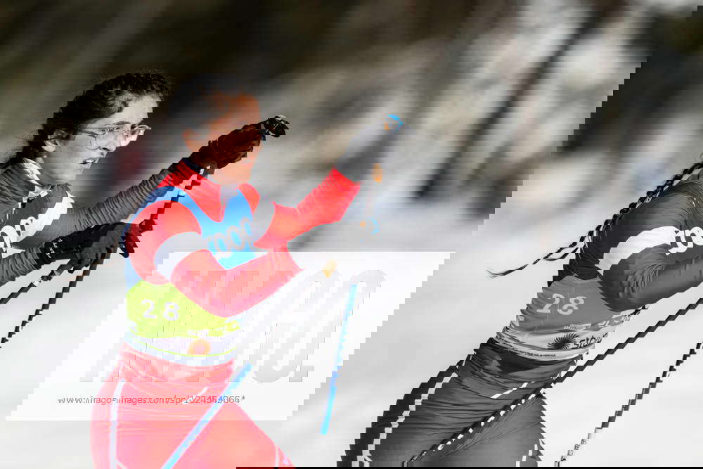 230222 Jeanne Darc Tawk of Lebanon competes in the Women s Cross ...