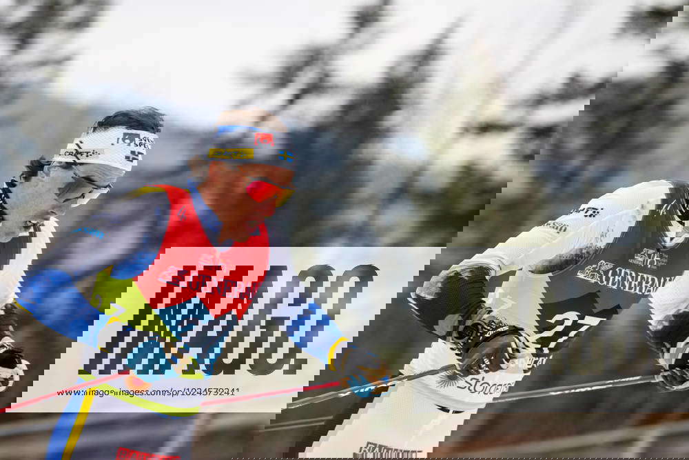 230223 Johan Häggström of Sweden competes in the Mens Cross Country ...