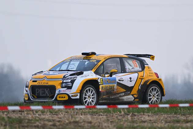 Dutch Richard Pex and Johan Findhammer in their Citroen C3 Rally 2 ...