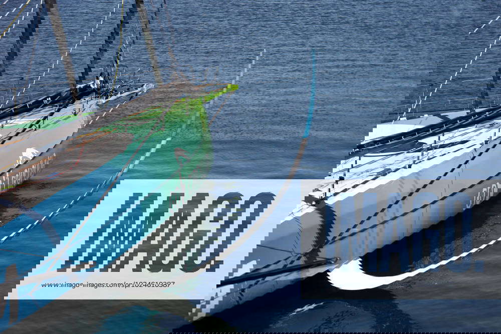 Der Rechte Foil am IMOCA des Team Holcim- PRB (SUI), Victoria Basin ...