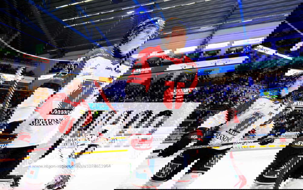 230223 Örebros Milton Oscarson depresses after the ice hockey match in the SHL between HV71 and