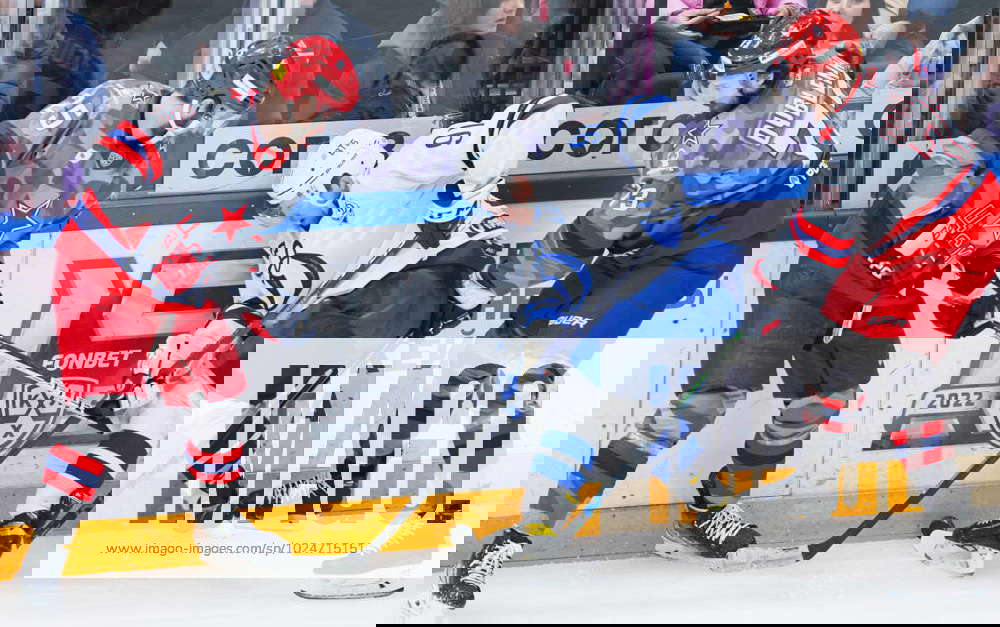 RUSSIA, MOSCOW - FEBRUARY 24, 2023: Dynamo Moscow’s Jordan Weal (C ...