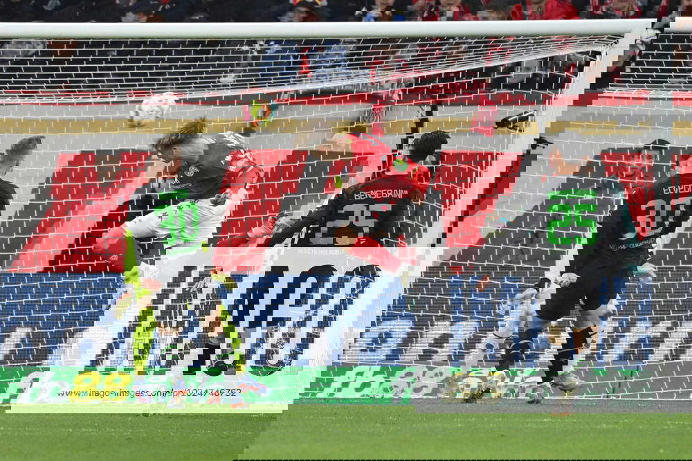 Goal Nelson WEIPER 1 FSV MAinz 05 by head, header goal against ...