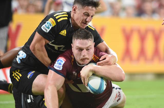 SUPER RUGBY REDS HURRICANES, Matt Faessler of the Reds during the Super ...