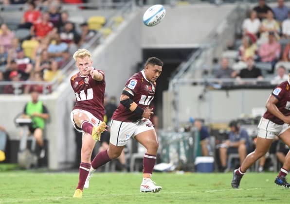 SUPER RUGBY REDS HURRICANES, Tom Lynagh of the Reds during the Super ...
