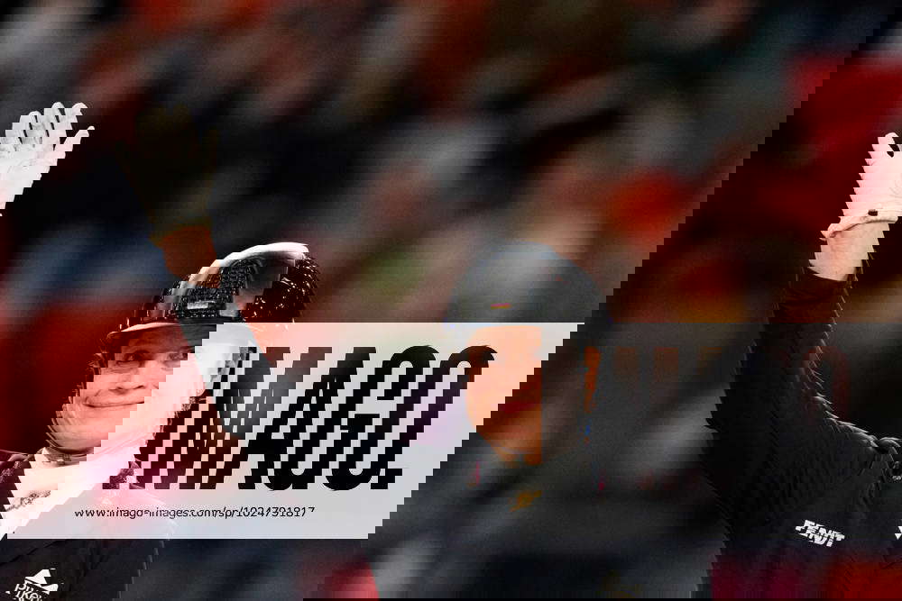 230225 Isabell Werth of Germany on horse DSP Quantaz after the Dressage ...