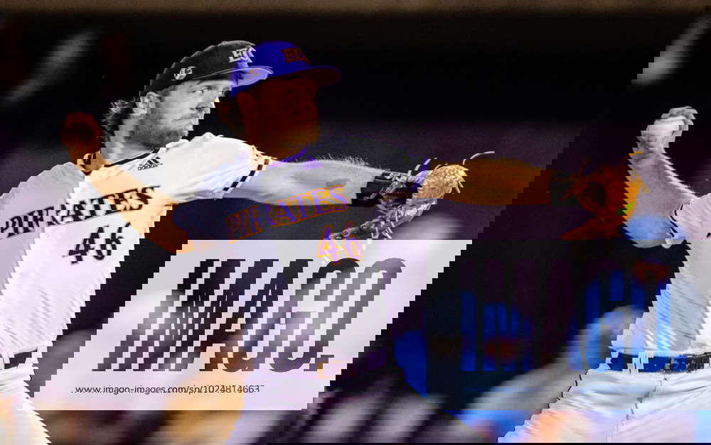 February 24, 2023: East Carolina Pirates pitcher Trey Yesavage (46 ...