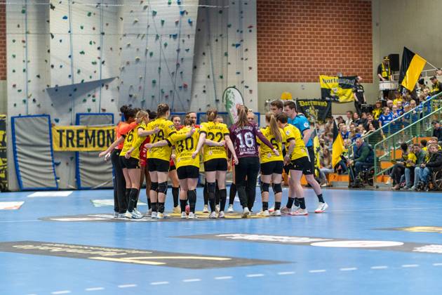 GER, BvB Borussia Dortmund HSG Bensheim Auerbach, Handball, Bundesliga ...