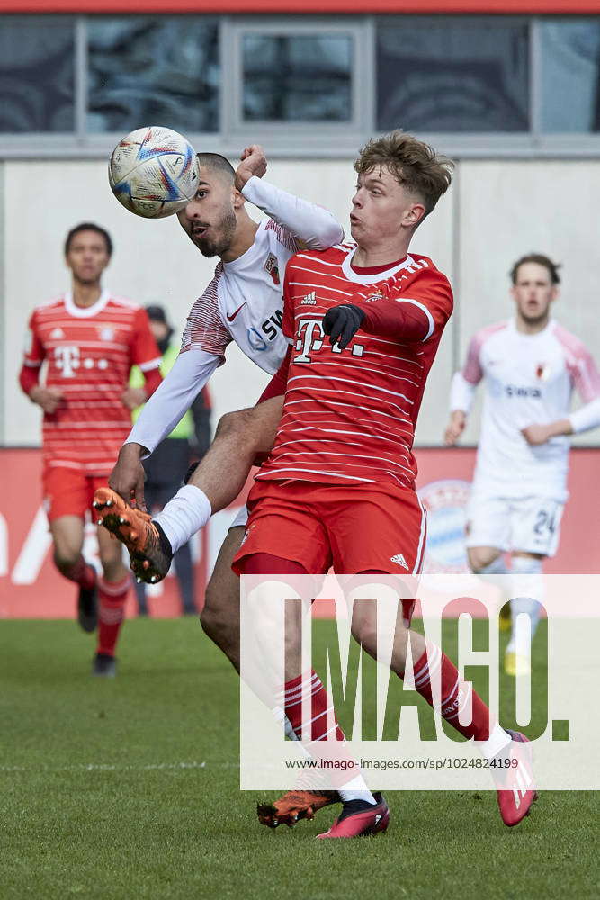 2022 23 DFB BL1 U19 FC Bayern München vs FC Augsburg WANNER Paul FC ...