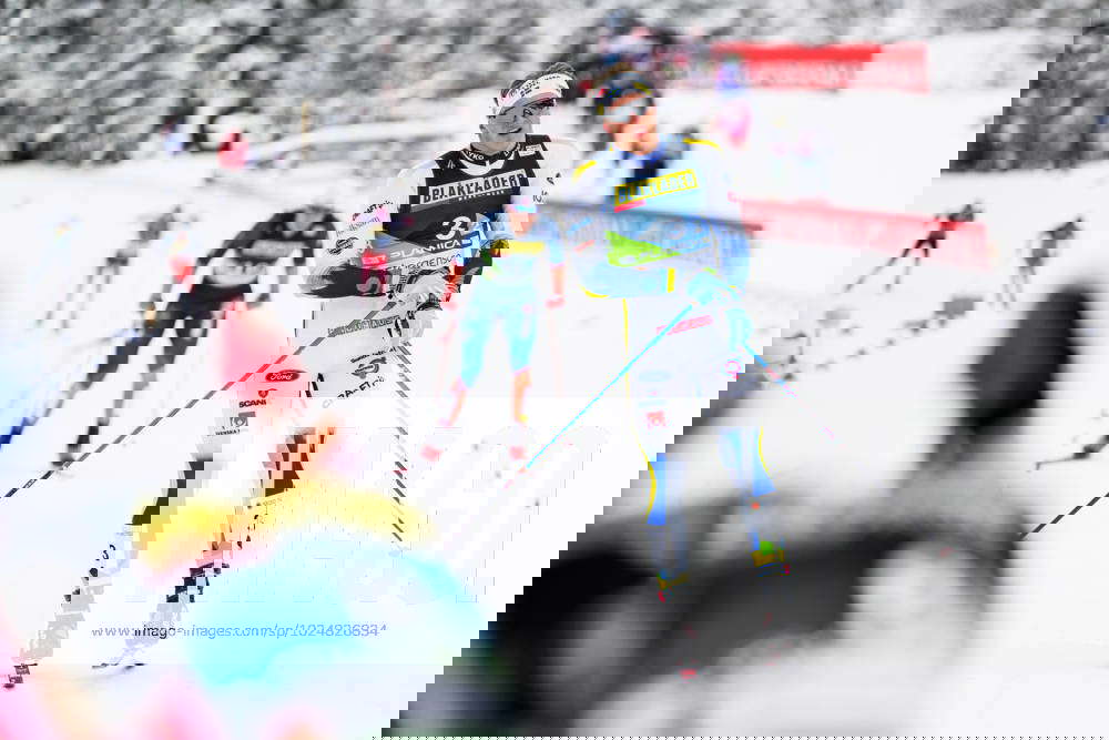 230226 Edvin Anger of Sweden competes in the Men s Cross Country Skiing ...