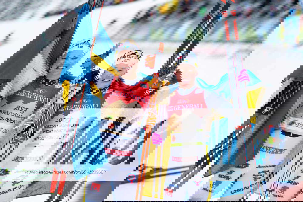 Weltmeisterinnen Emma Ribom (Schweden), Jonna Sundling (Schweden ...