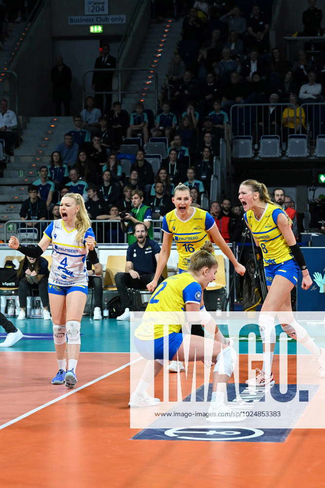 Mannheim, Germany, February 26th 2023: Anna Pogany (4 Palmberg Schwerin ...