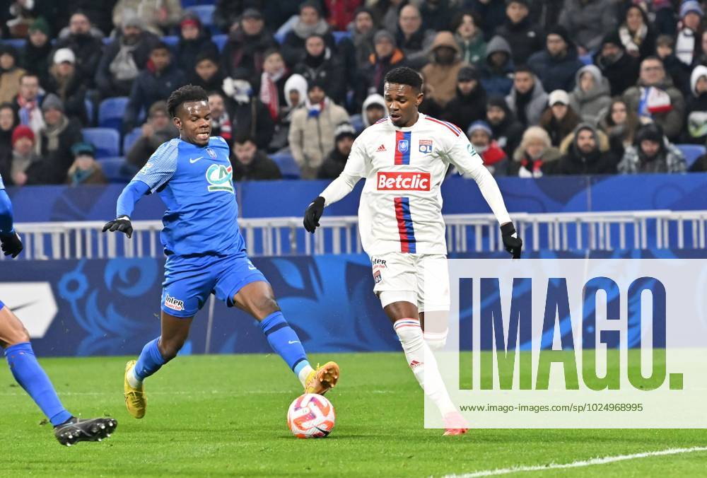But de Jeffinho (lyon) FOOTBALL: Olympique Lyonnais vs Grenoble Foot 38 ...