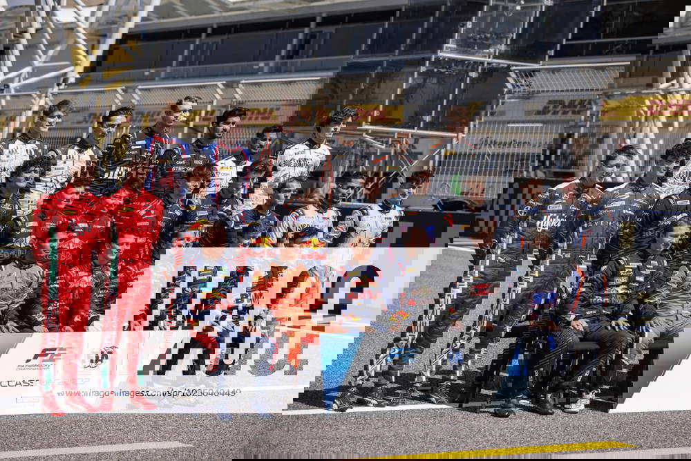 F2 drivers class picture during the 1st round of the 2023 FIA Formula 2 ...