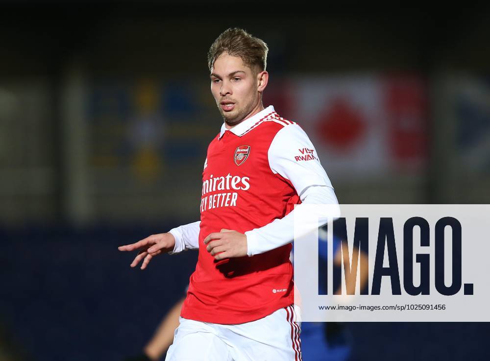 Emile Smith Rowe of Arsenal U21, U 21 - Chelsea U21 v Arsenal U21 ...
