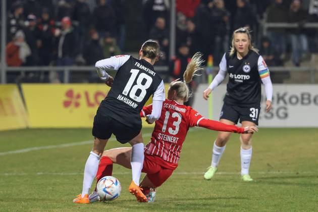Verena Handsaw Eintracht Frankfurt, 18, Judith Steinert SC Freiburg, 13 ...