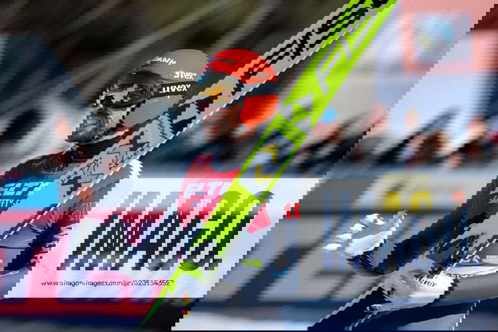 Johannes Rydzek Germany at the finish line, SLO, FIS Nordic World Ski ...