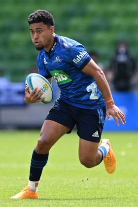 SUPER RUGBY BLUES BRUMBIES, Stephen Perofeta of the Blues during the ...