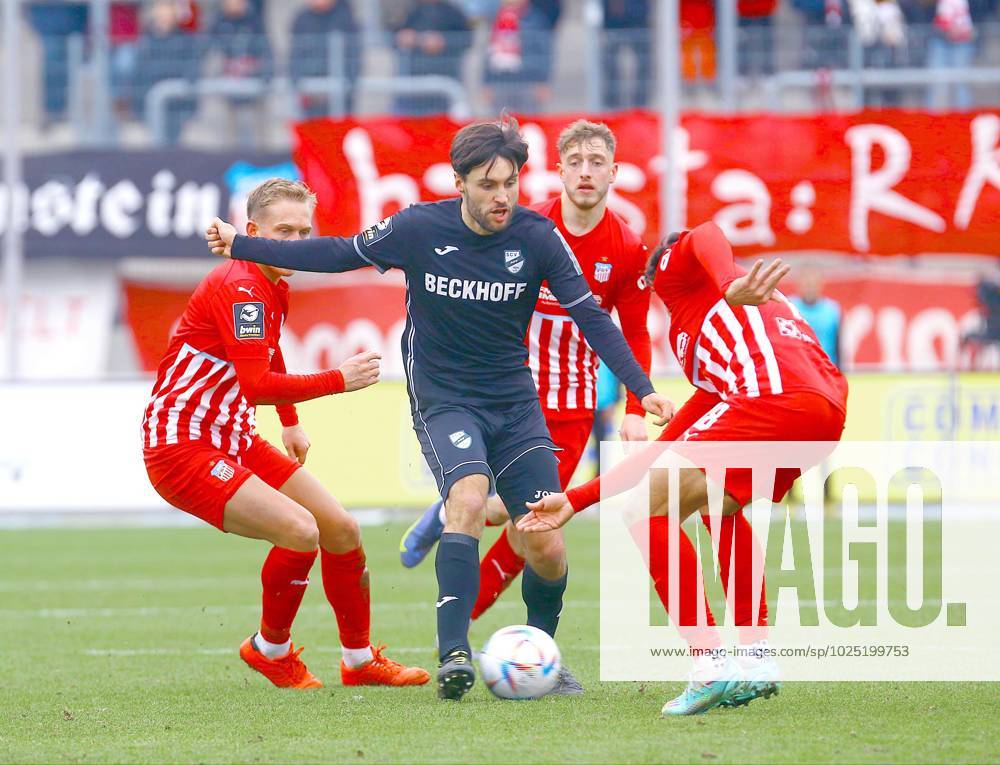 Tom Baack Verl Football 3 League 2022 23 FSV Zwickau SC Verl 2 1 am 4 3 ...