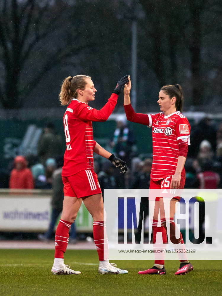 Bayern Muenchen wins 0 2 against Werder Bremen The joy and jubilation ...