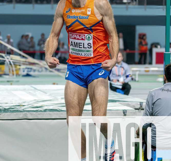 ISTANBUL - Douwe Amels takes gold in the high jump on the fourth and ...